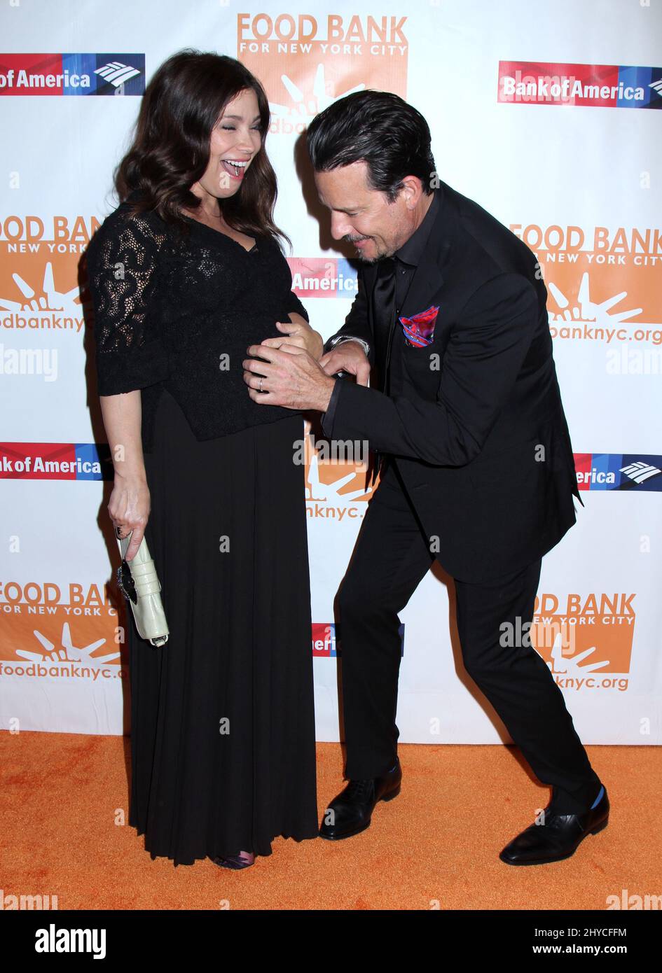 Ricky Paull Goldin & Gretta Monahan attending the Food Bank For New ...