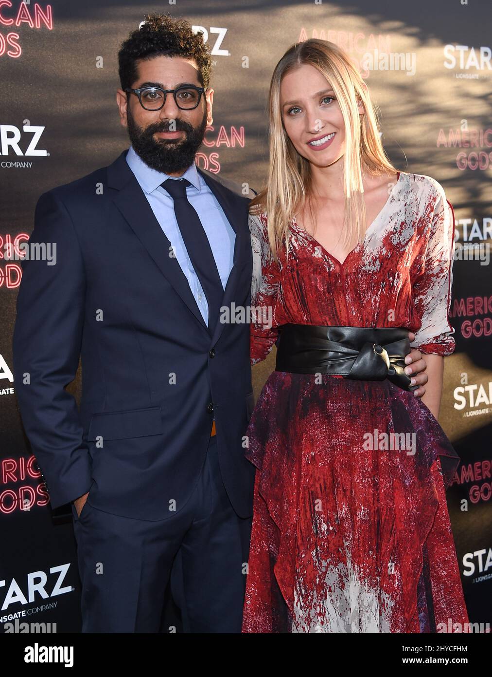 Mousa Kraish arriving to the "American Gods" premiere held at the ...