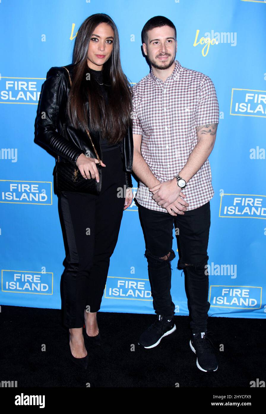 Samantha Giancola & Vinny Guadagnino attending the €œFire Island ...