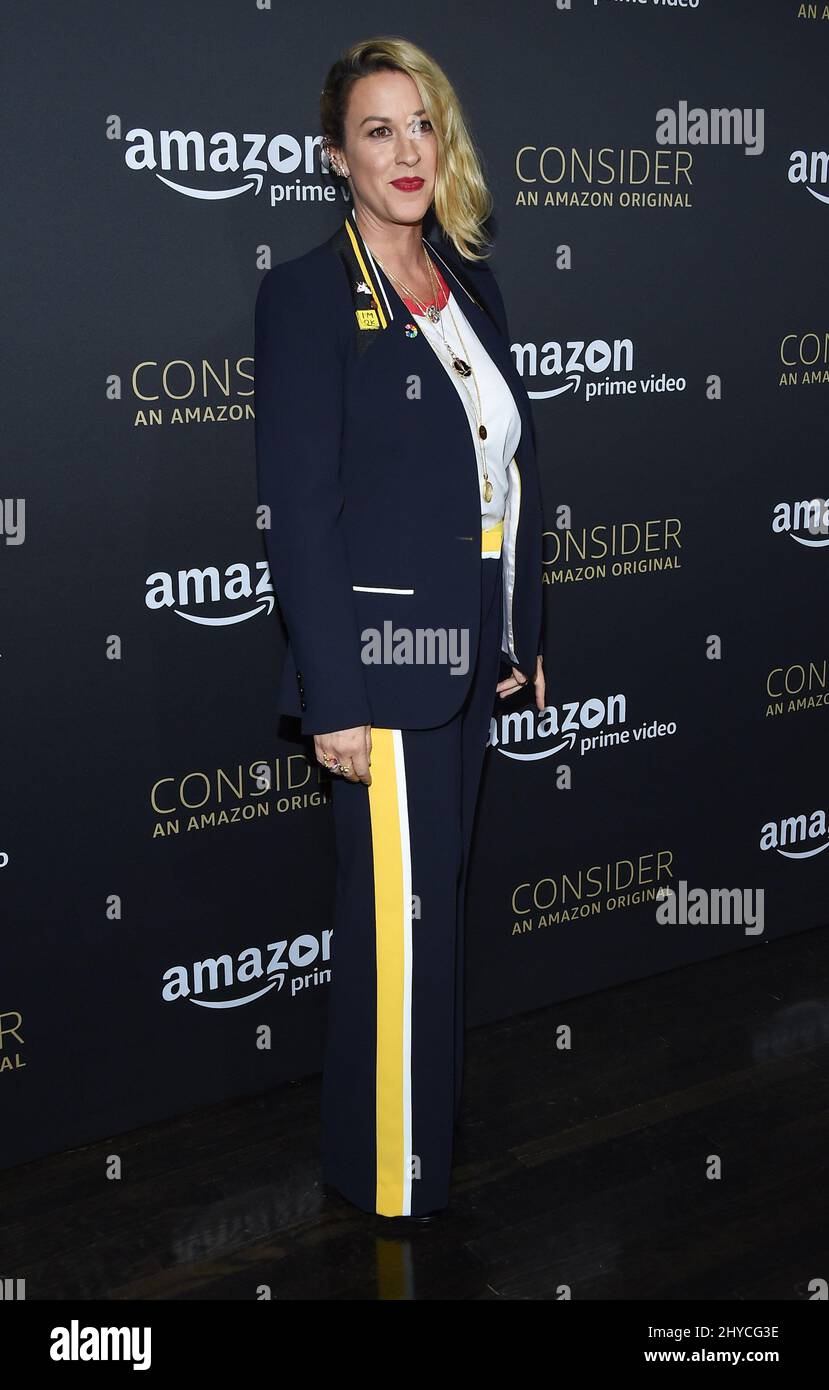 Alanis Morissette arriving to the FYC event for Amazon Video's ...