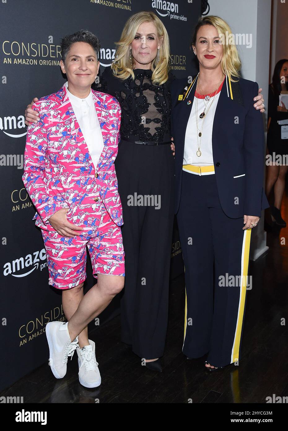 Jill Soloway, Judith Light and Alanis Morissette arriving to the FYC ...