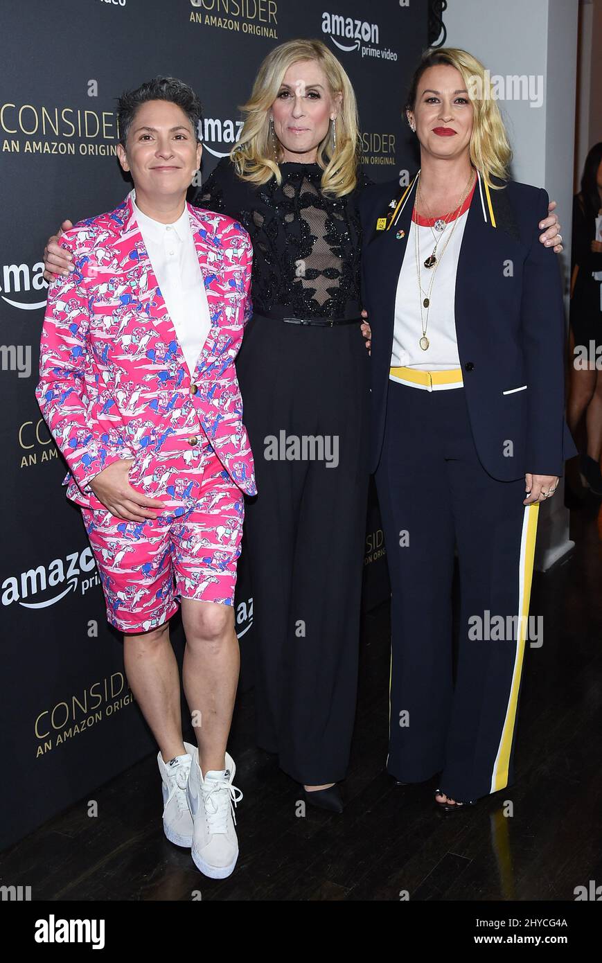 Jill Soloway, Judith Light and Alanis Morissette arriving to the FYC ...