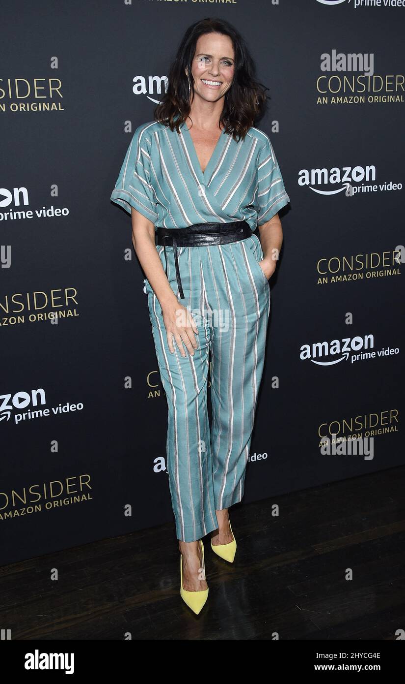 Amy Landecker arriving to the FYC event for Amazon Video's "Transparent ...