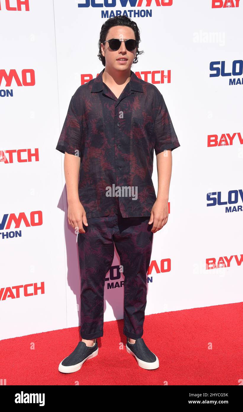 Jon Bass attending the first ever Baywatch SlowMo Marathon, a grueling ...