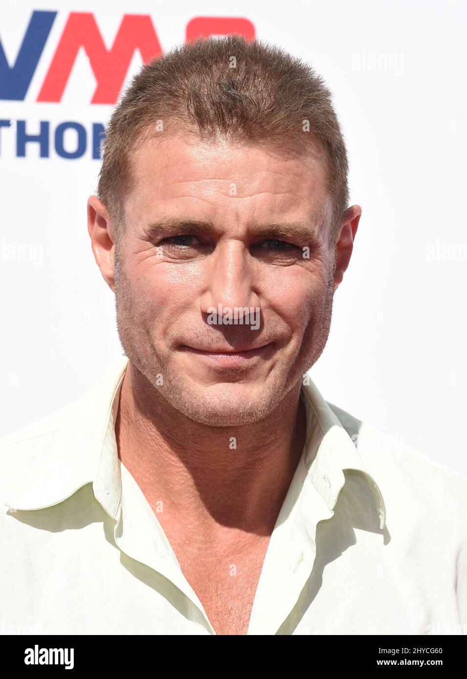 Jaason Simmons attending the first ever Baywatch SlowMo Marathon, a ...