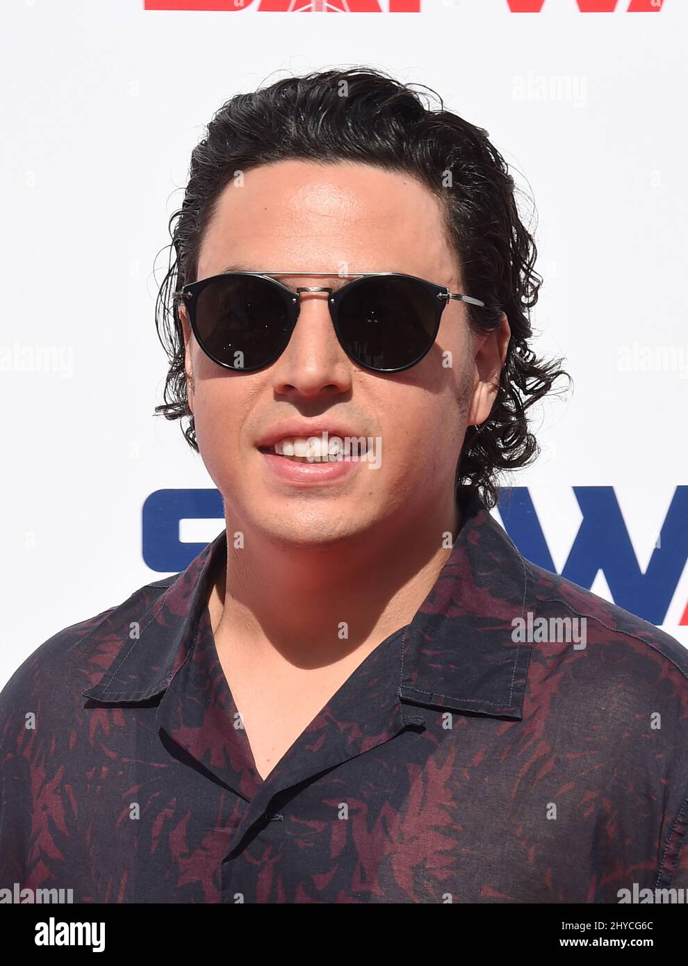 Jon Bass attending the first ever Baywatch SlowMo Marathon, a grueling ...