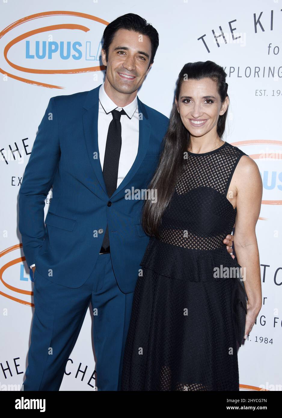 Gilles Marini and Carole Marini arriving for Lupus LA's 2017 Orange ...