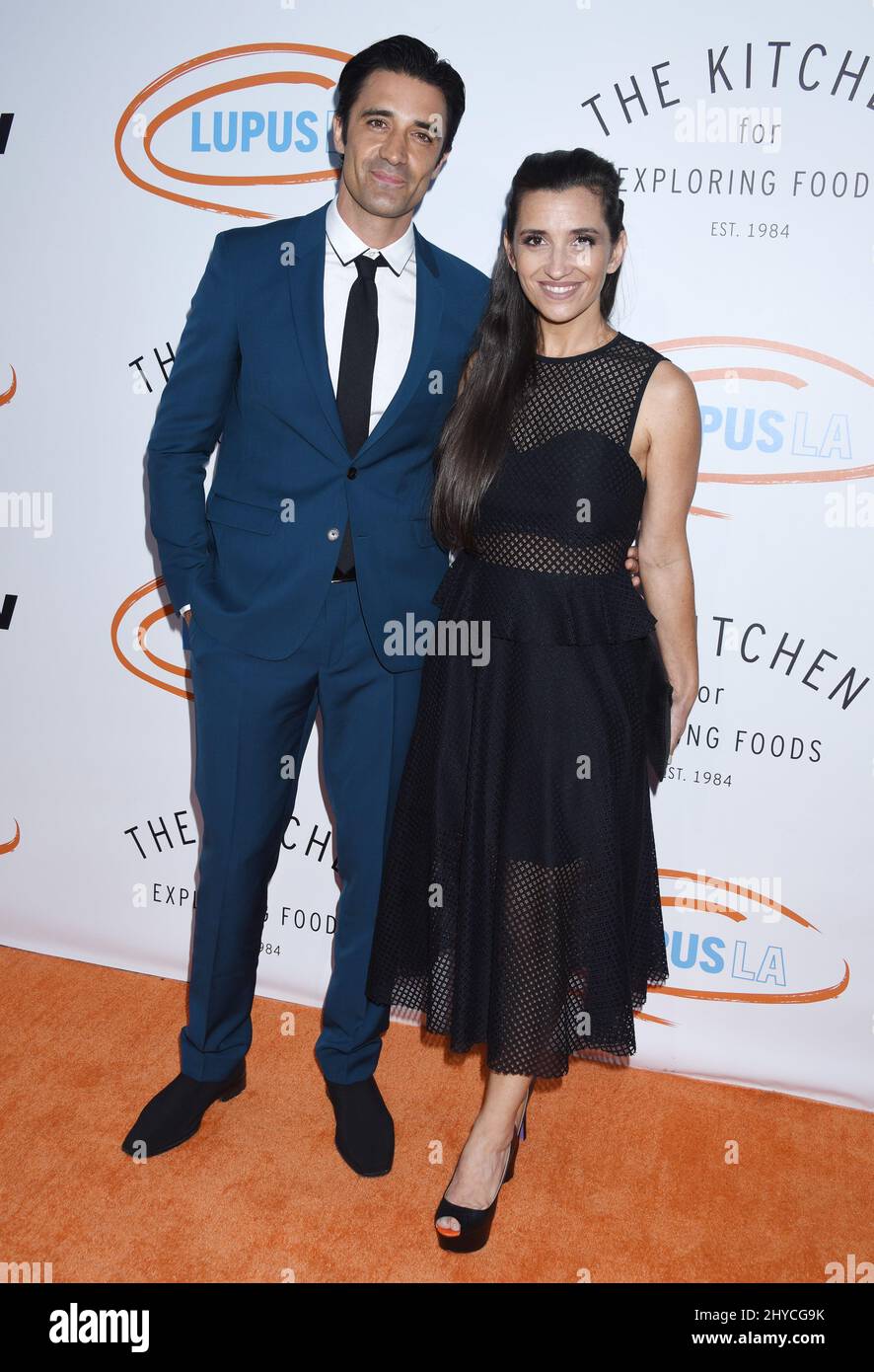 Gilles Marini and Carole Marini arriving for Lupus LA's 2017 Orange ...