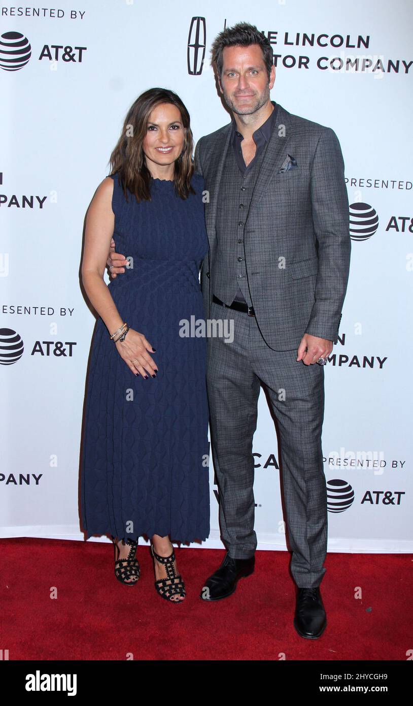 Mariska Hargitay & Peter Hermann attending "I AM EVIDENCE" World ...