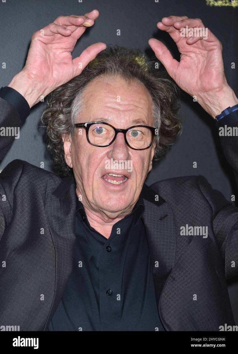 Geoffrey Rush attending National Geographic's "Genius" premiere held at ...