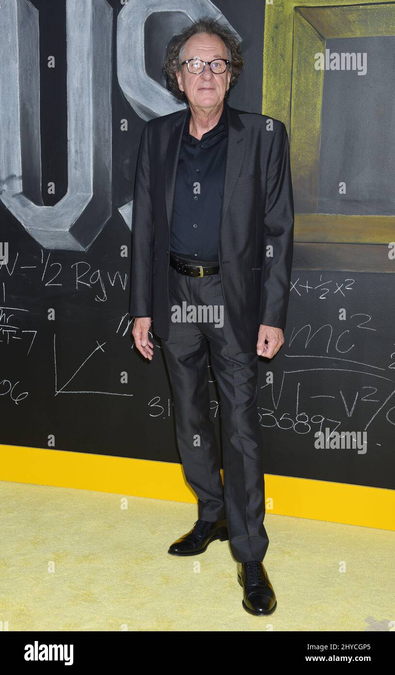 Geoffrey Rush attending National Geographic's "Genius" premiere held at ...