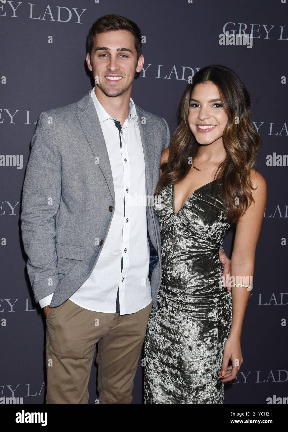 Cody Johns and Alexys Gabrielle arriving for the "Grey Lady" Premiere ...