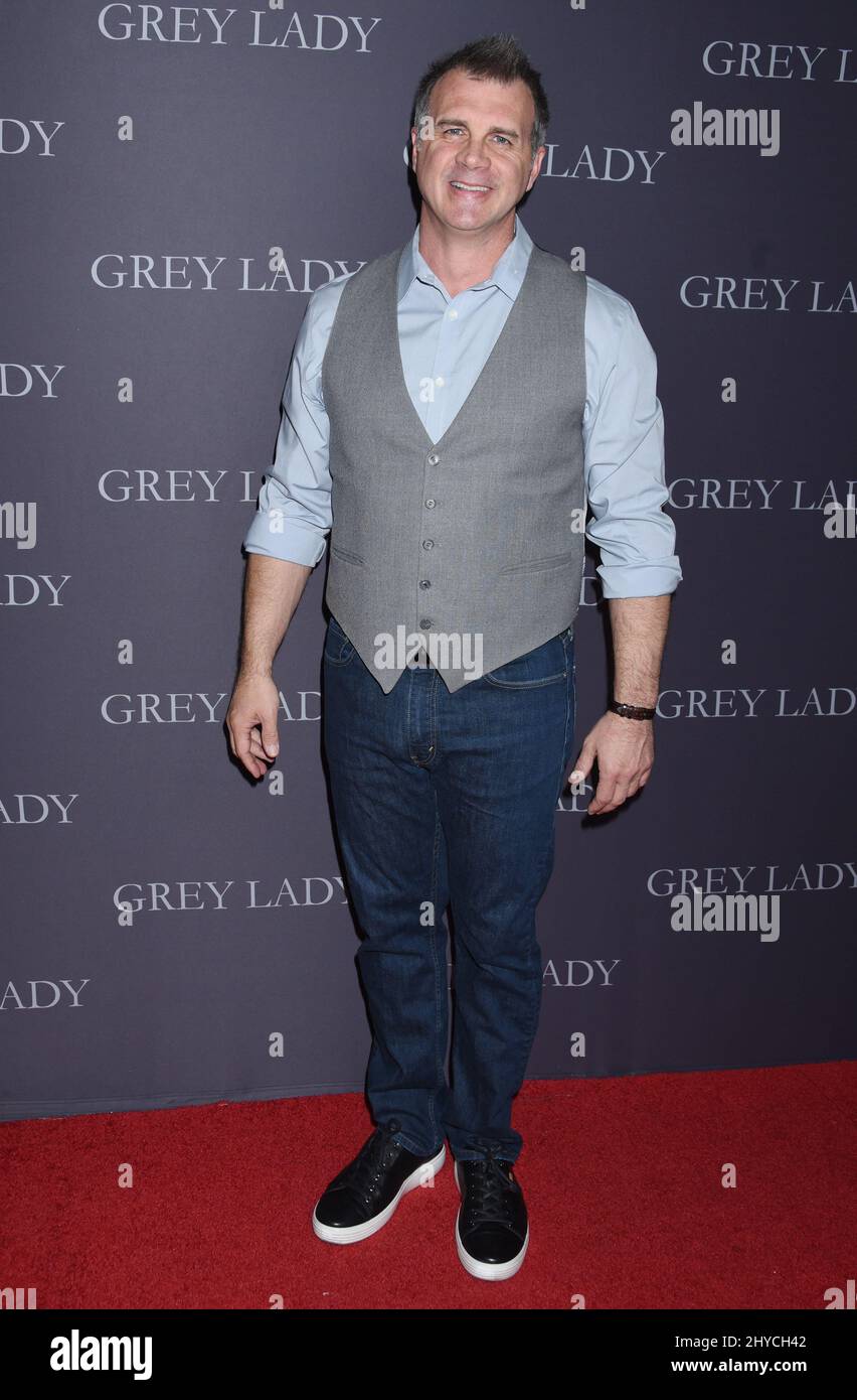 Jimmy Cummings arriving for the "Grey Lady" Premiere held at the ...