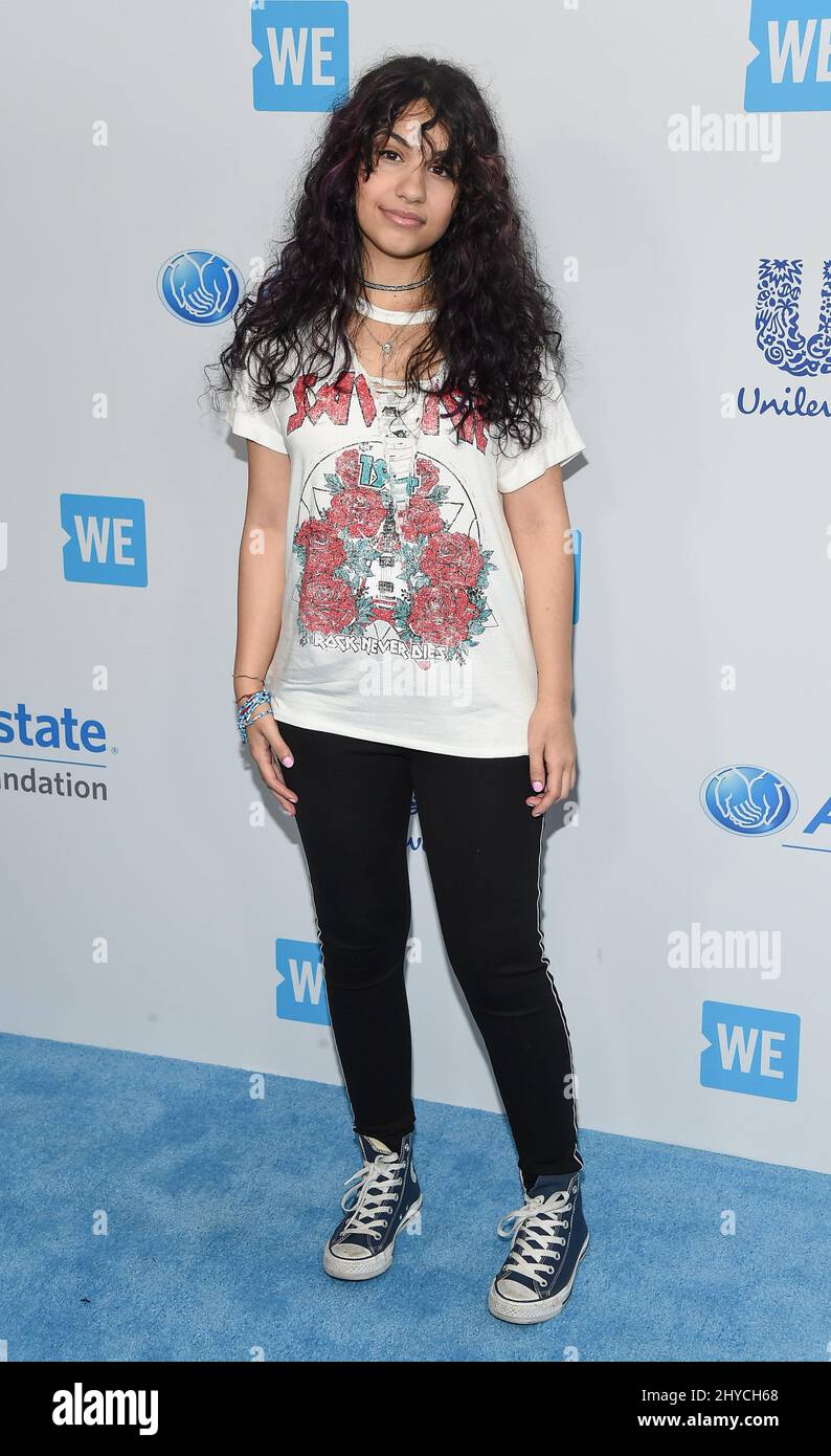 Alessia Cara attending WE Day held at The Forum in Los Angeles, USA ...