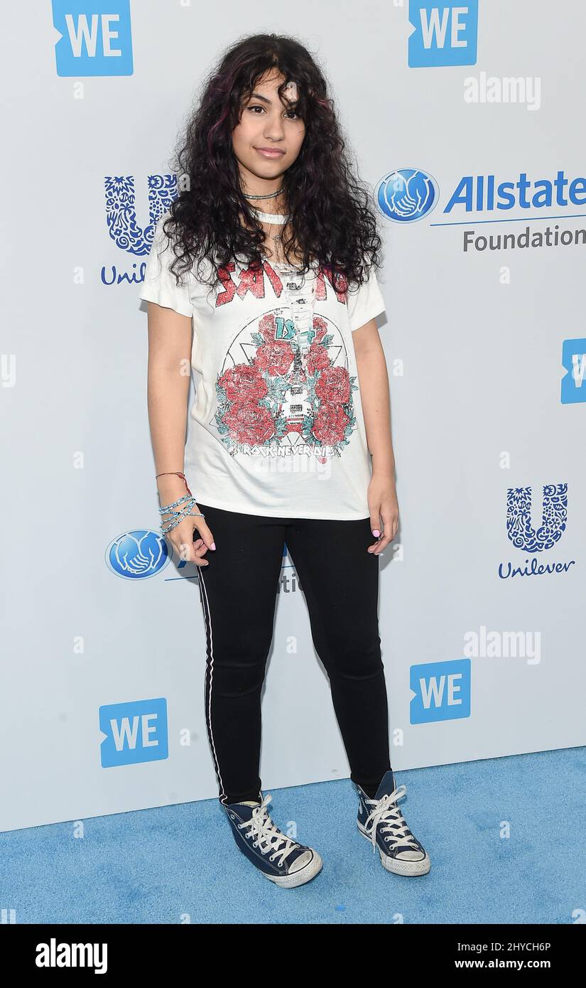 Alessia Cara attending WE Day held at The Forum in Los Angeles, USA ...