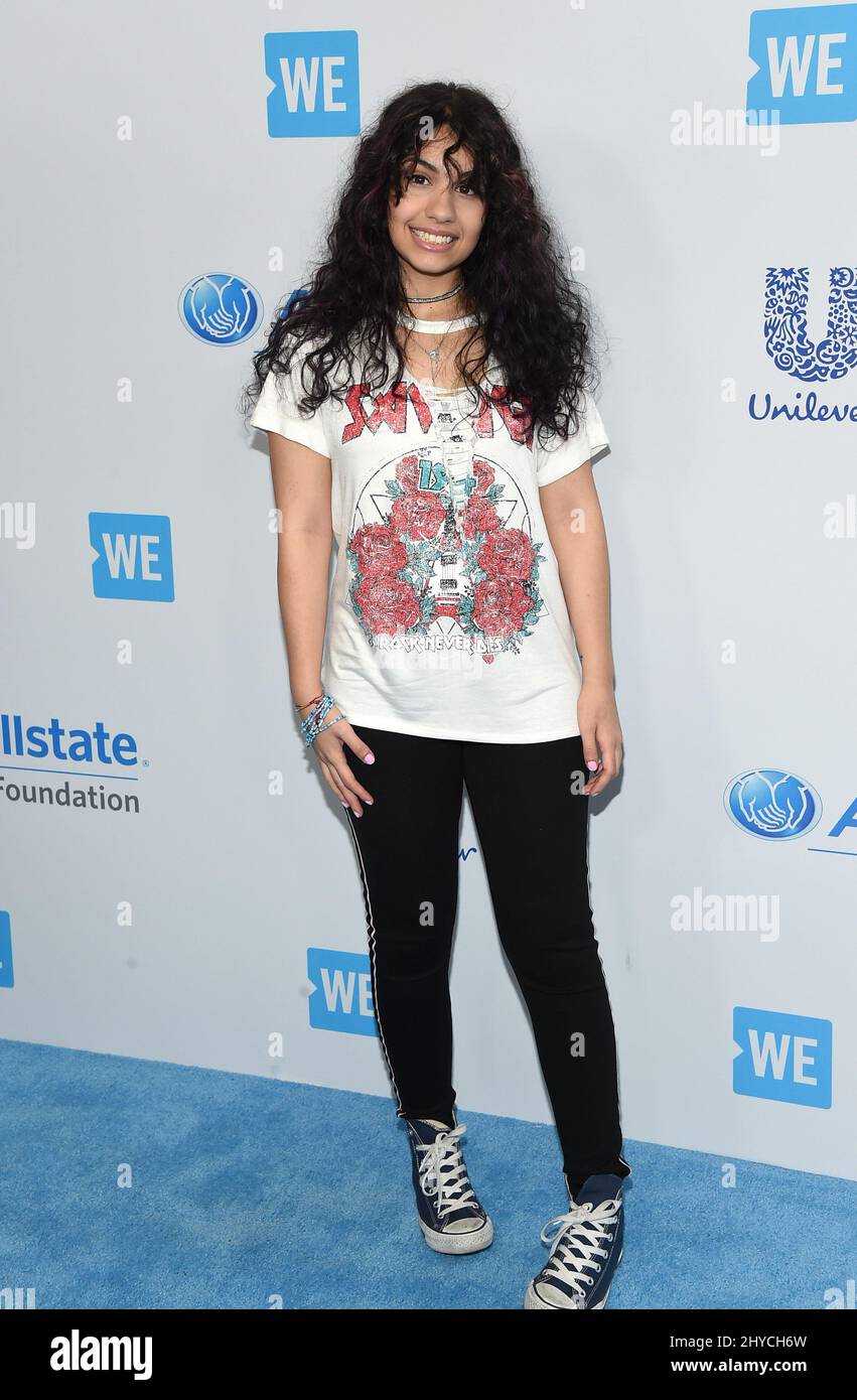 Alessia Cara attending WE Day held at The Forum in Los Angeles, USA ...