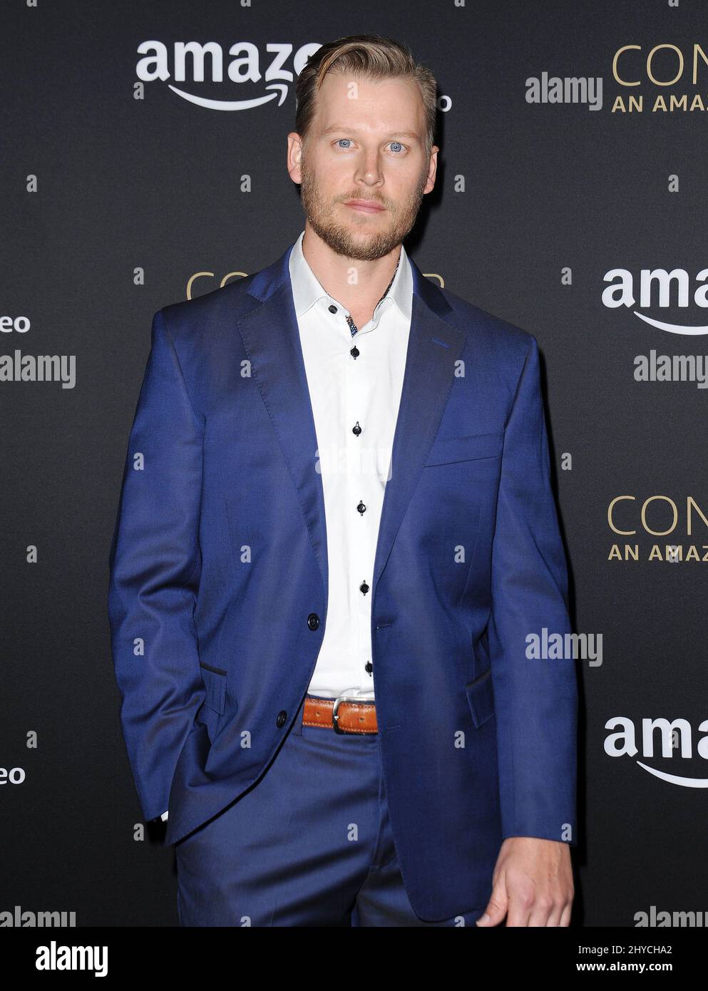 David Hoflin arriving at The Beginning Of Everything premiere held at ...