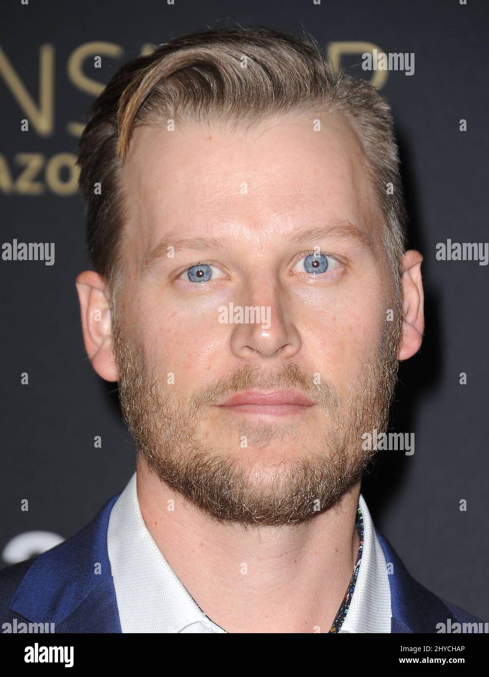 David Hoflin arriving at The Beginning Of Everything premiere held at ...