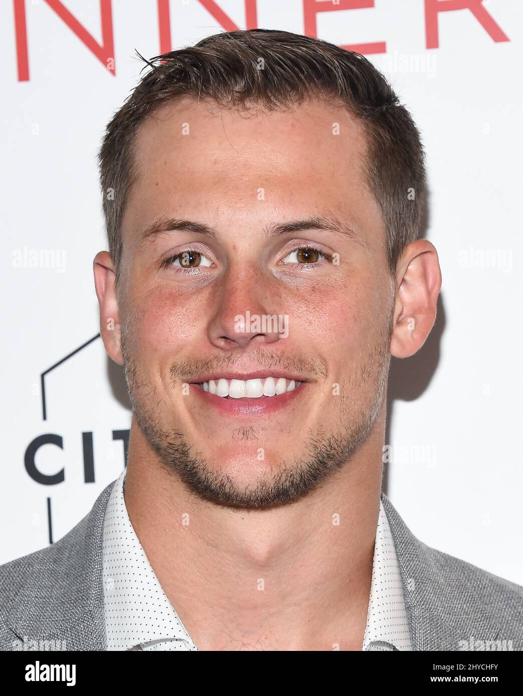 Andrew East attending "The Dinner" Los Angeles Premiere held at the ...