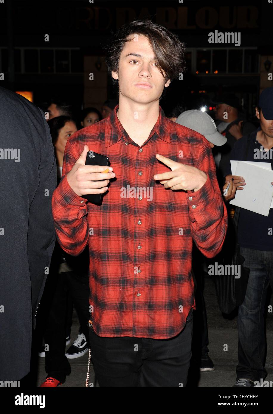 Dylan Jagger Lee attending the NYLON Magazine Annual Young Hollywood ...