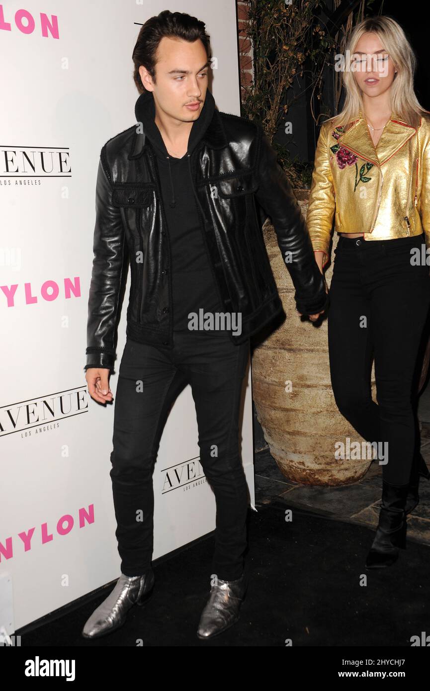 Brandon Lee, Pyper America attending the NYLON Magazine Annual Young ...