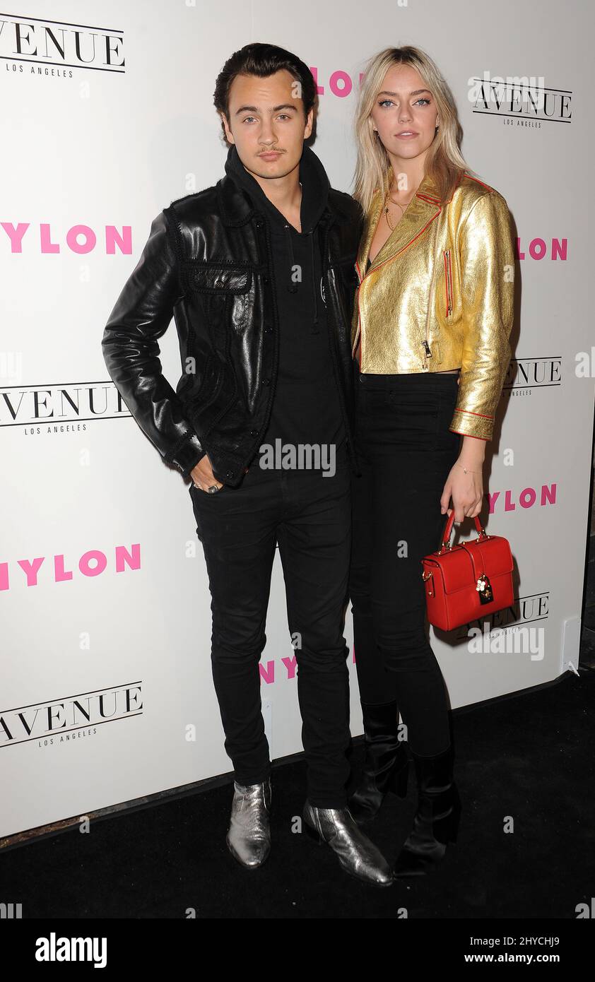 Brandon Lee, Pyper America attending the NYLON Magazine Annual Young ...