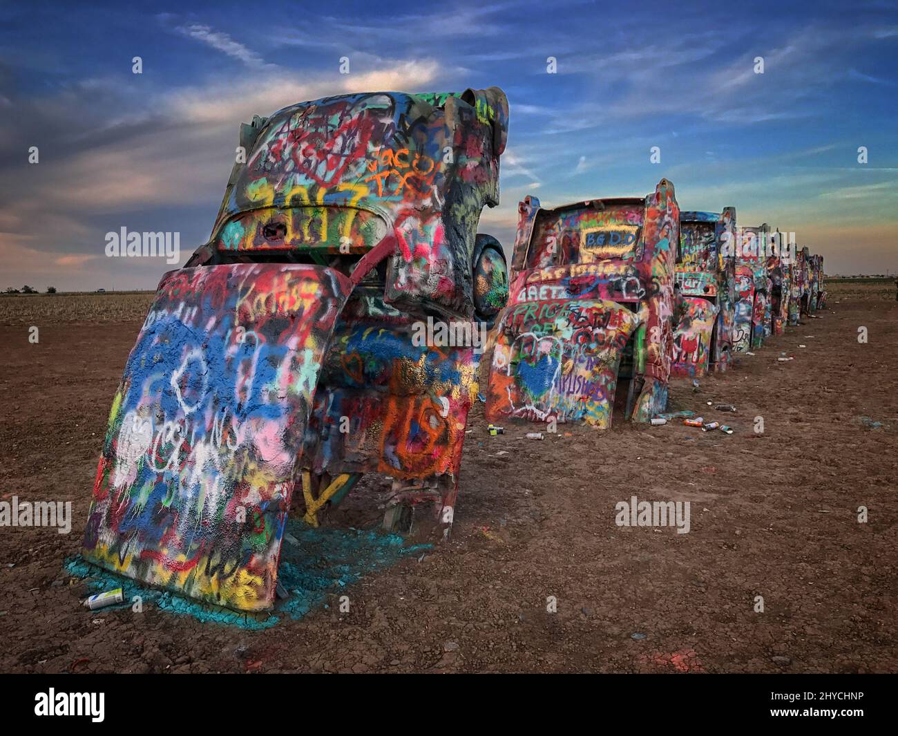 Cadillac Ranch is not a ranch but a public art installation and ...