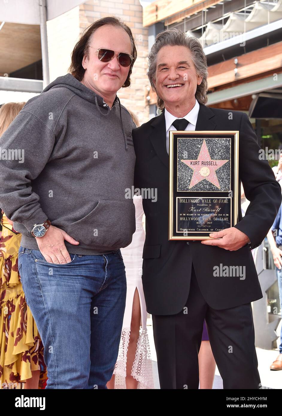 Quentin Tarantino and Kurt Russell attending Goldie Hawn and Kurt ...