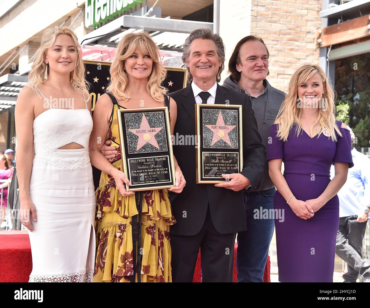 Kate Hudson, Goldie Hawn, Kurt Russell, Quentin Tarantino and Re ...