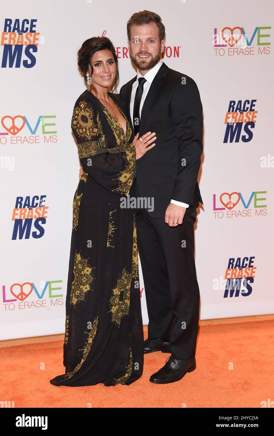 Jamie-Lynn Sigler and Cutter Dykstra arriving to the 24th Annual Race ...
