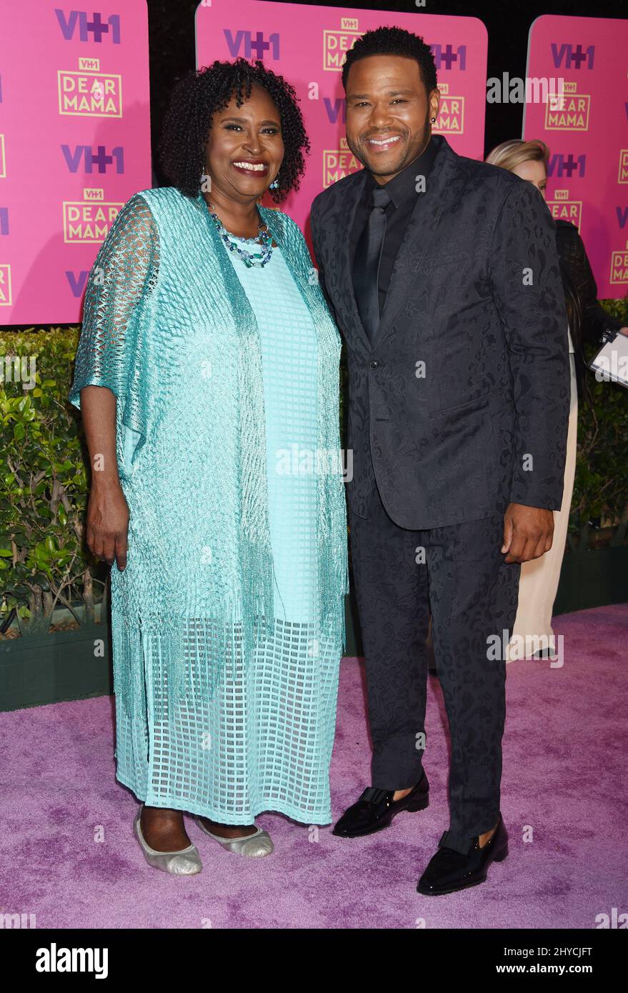 Anthony Anderson and Doris Hancox attending VH1's 2nd Annual 'Dear Mama ...