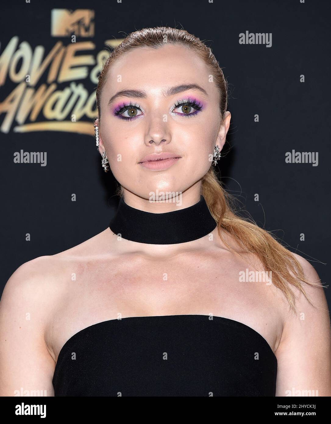 Peyton List arriving for the 2017 MTV Movie and TV Awards held at the ...