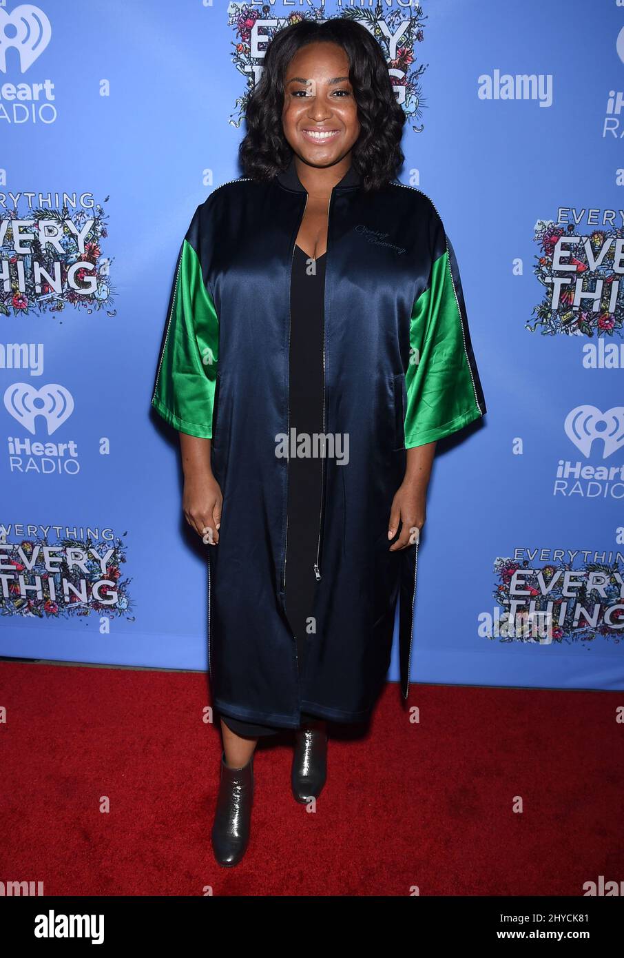 Stella Meghie attending the "Everything, Everything" screening held at ...