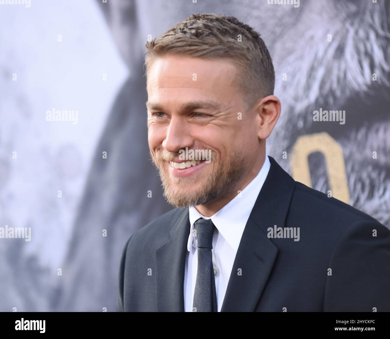Charlie Hunnam arriving to the "King Arthur: Legend of the Sword" World ...