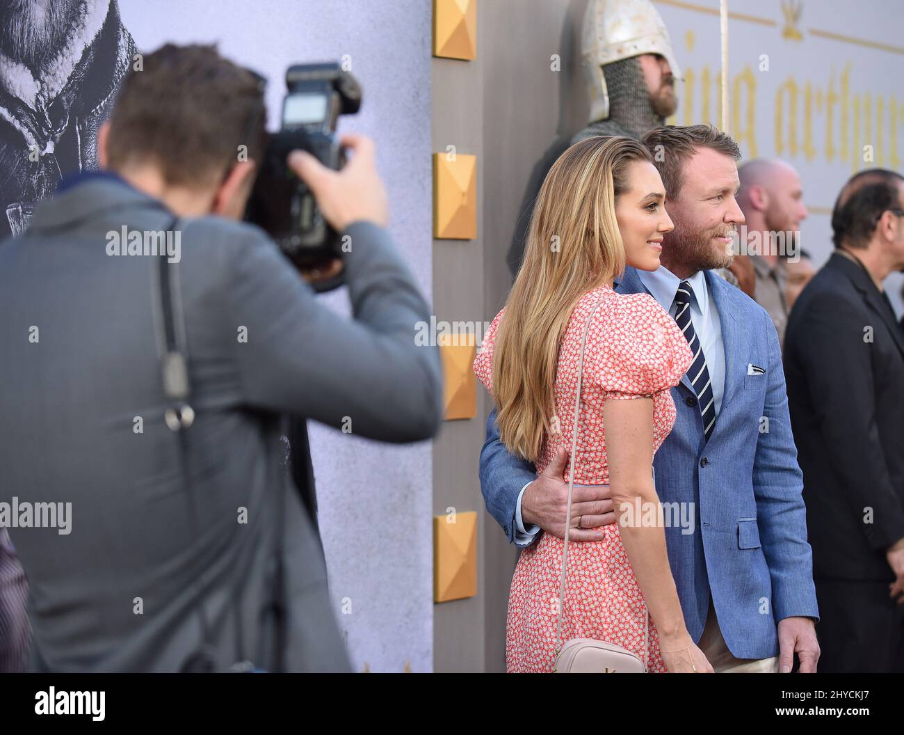 Guy Ritchie and Jacqui Ainsley arriving to the "King Arthur: Legend of ...