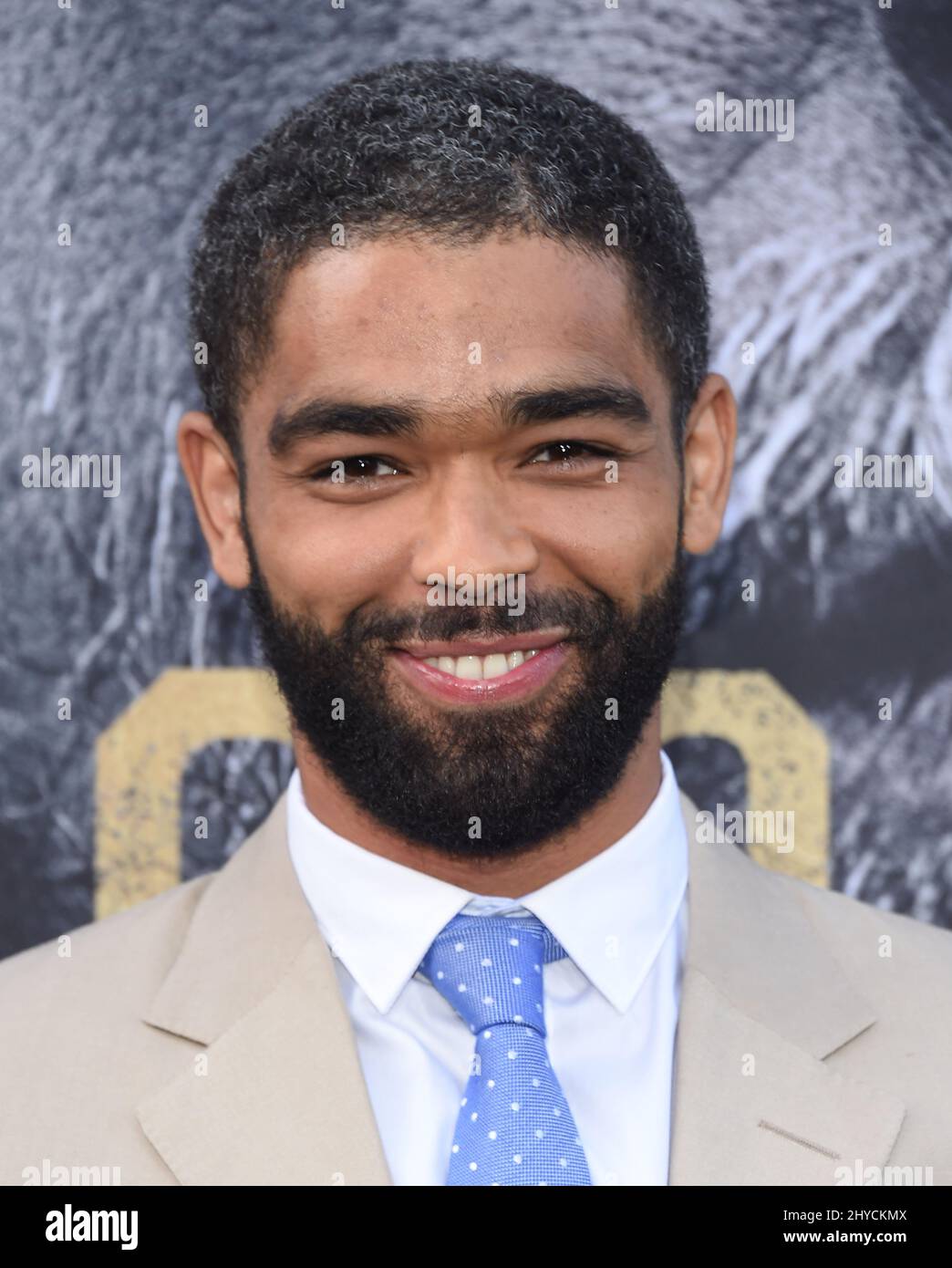 Kingsley Ben-Adir arriving to the "King Arthur: Legend of the Sword ...