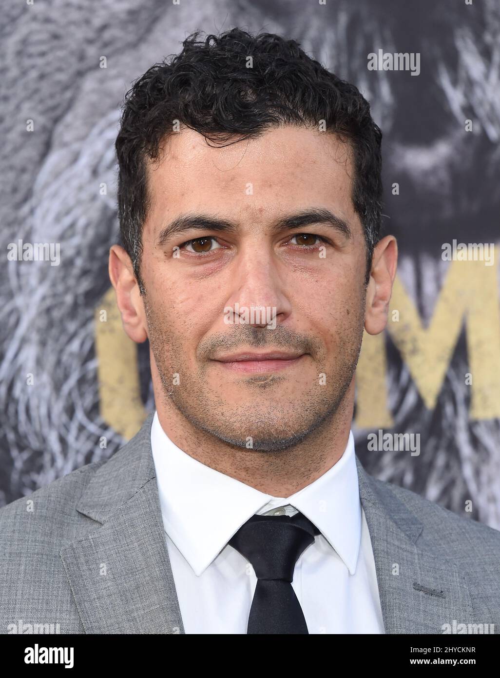 Simon Kassianides arriving to the "King Arthur: Legend of the Sword ...