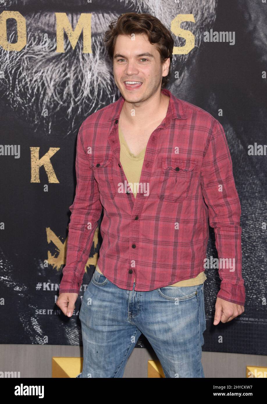 Emile Hirsch arriving to the "King Arthur: Legend of the Sword" World ...