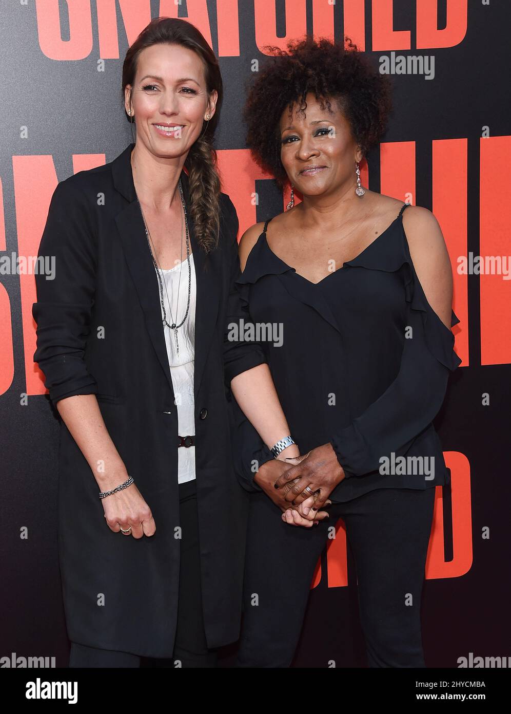 Wanda Sykes and Alex Sykes "Snatched" World Premiere held at the ...