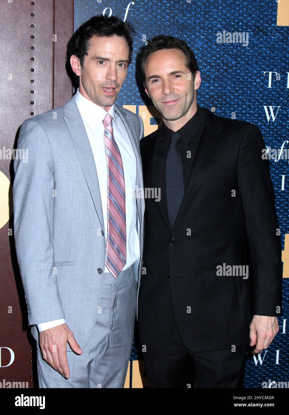 Nathan Darrow & Alessandro Nivola attending the 'The Wizard Of Lies ...