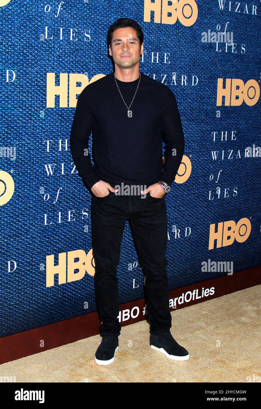 J.R. Ramirez attending the 'The Wizard Of Lies' New York Premiere Held ...
