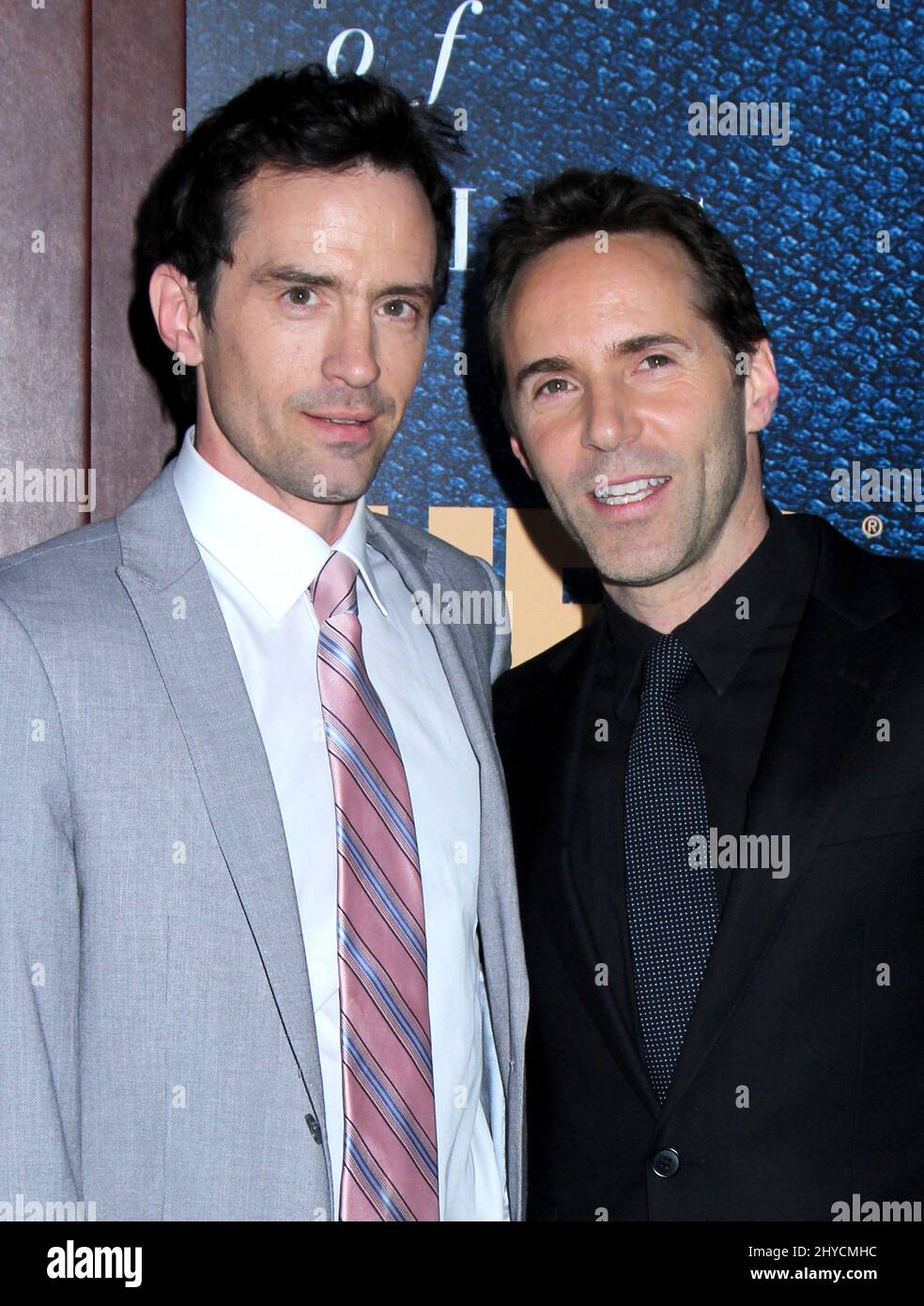 Nathan Darrow & Alessandro Nivola attending the 'The Wizard Of Lies ...