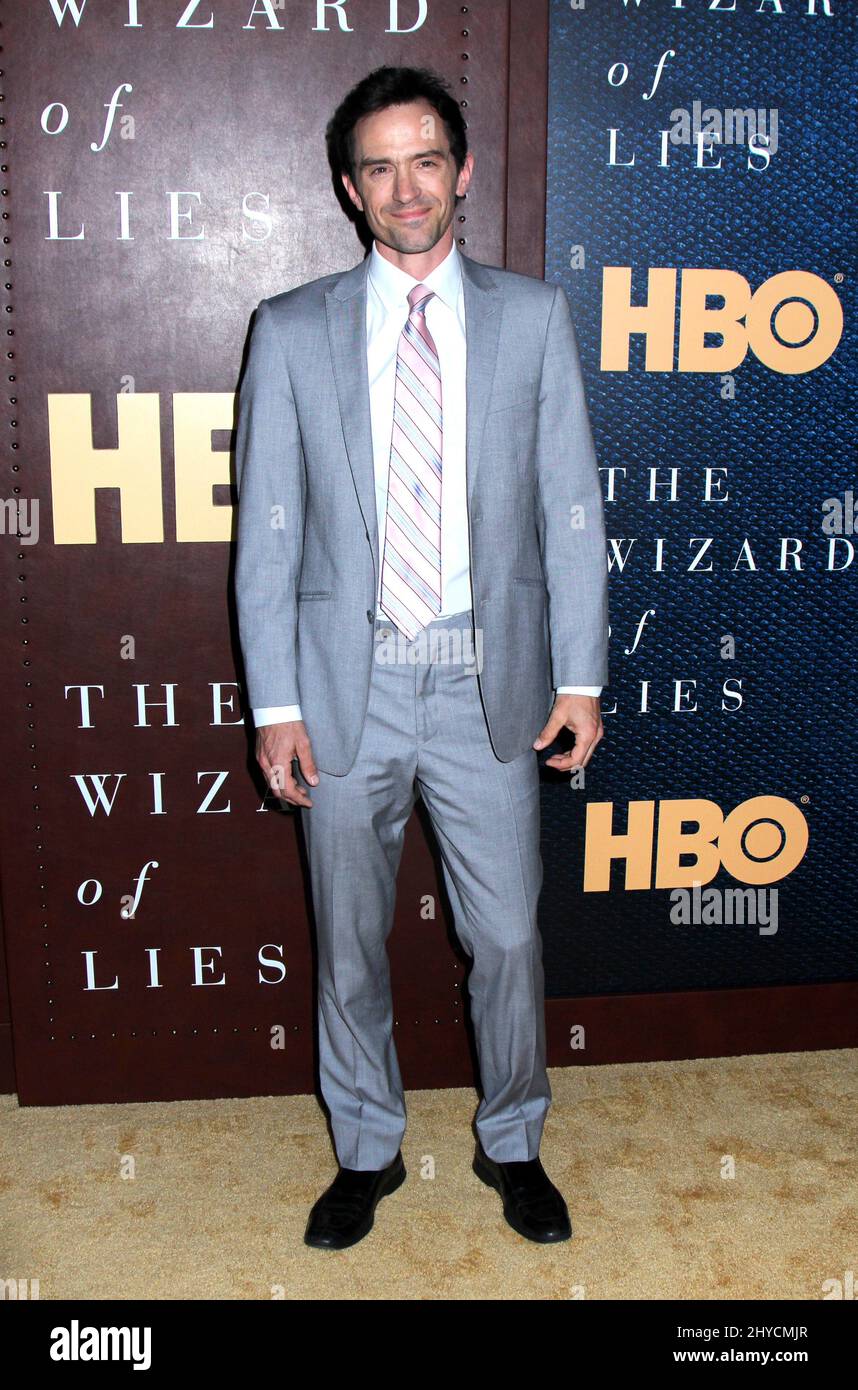 Nathan Darrow attending the 'The Wizard Of Lies' New York Premiere Held ...