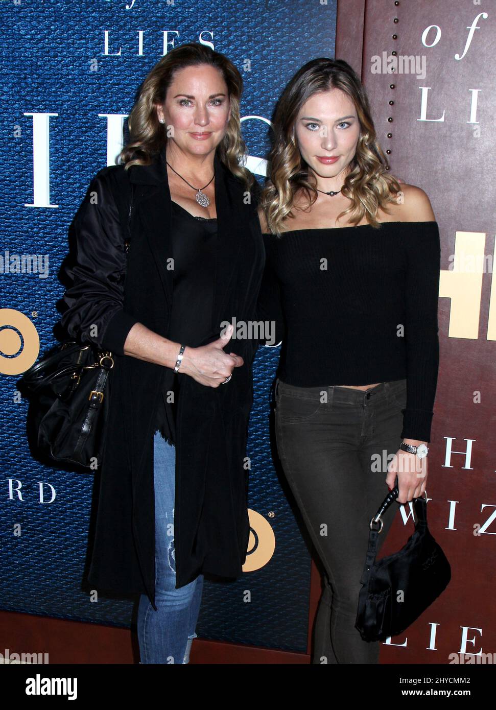 Jill Goodacre & Sarah Kate Connick attending the 'The Wizard Of Lies ...