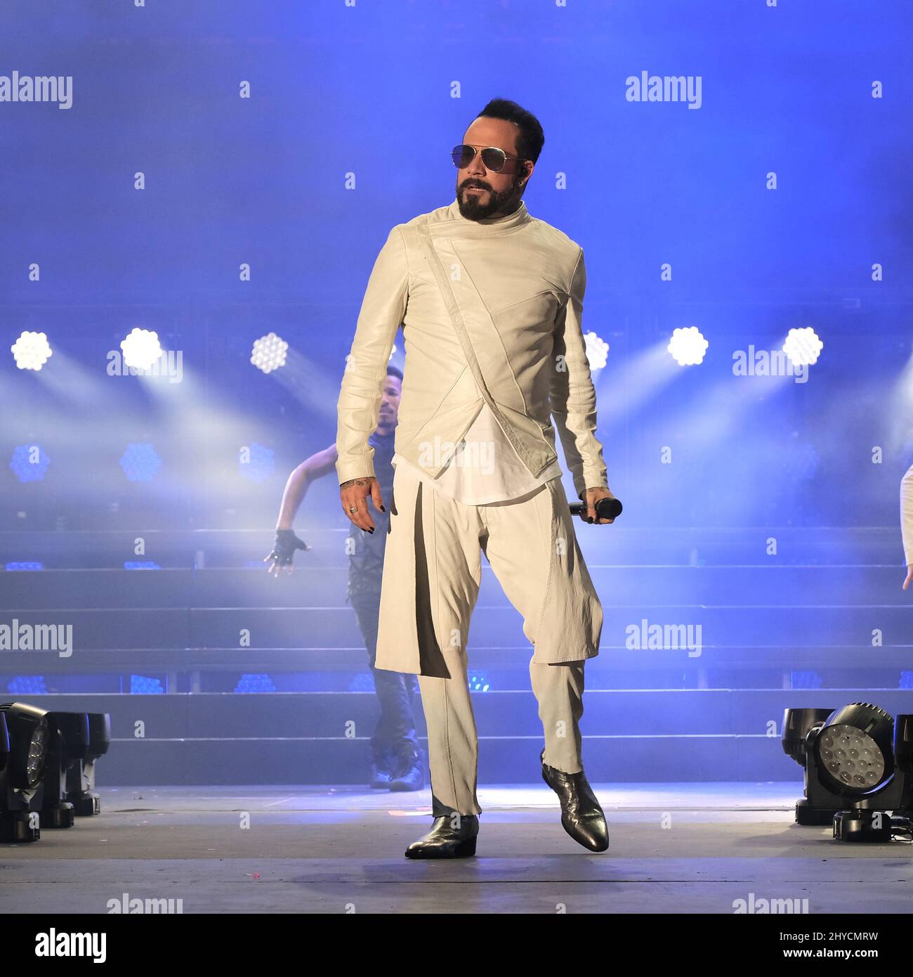 A.J. McLean performs at the 102.7 KIIS FM's 2017 Wango Tango Concert in ...