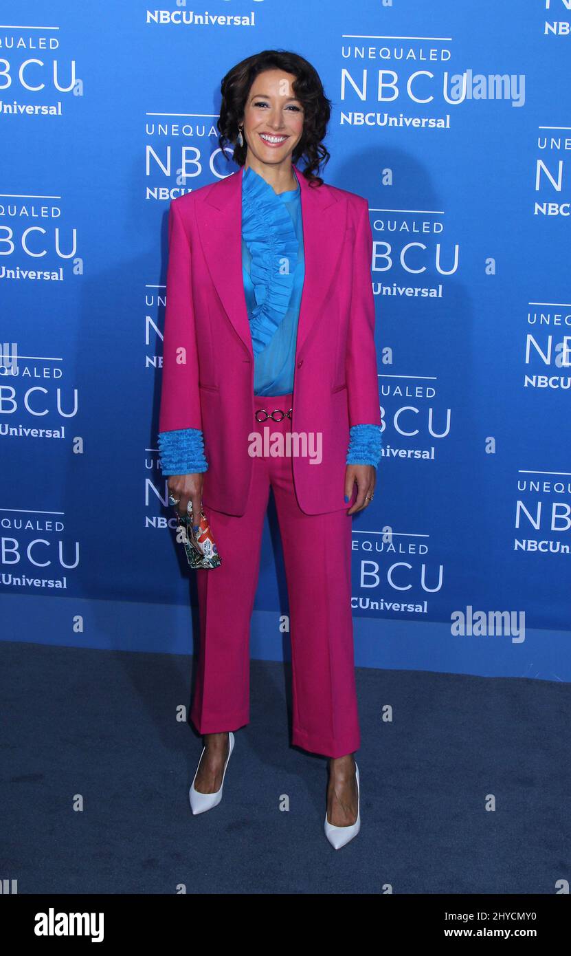 Jennifer Beals attending the NBCUniversal 2017 Upfront Held at Radio ...