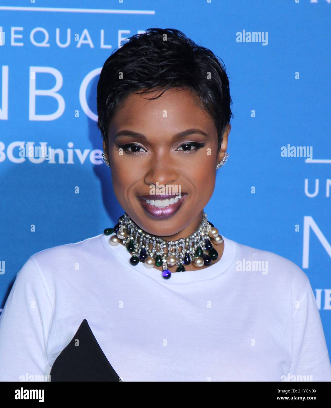 Jennifer Hudson attending the NBCUniversal 2017 Upfront Held at Radio ...