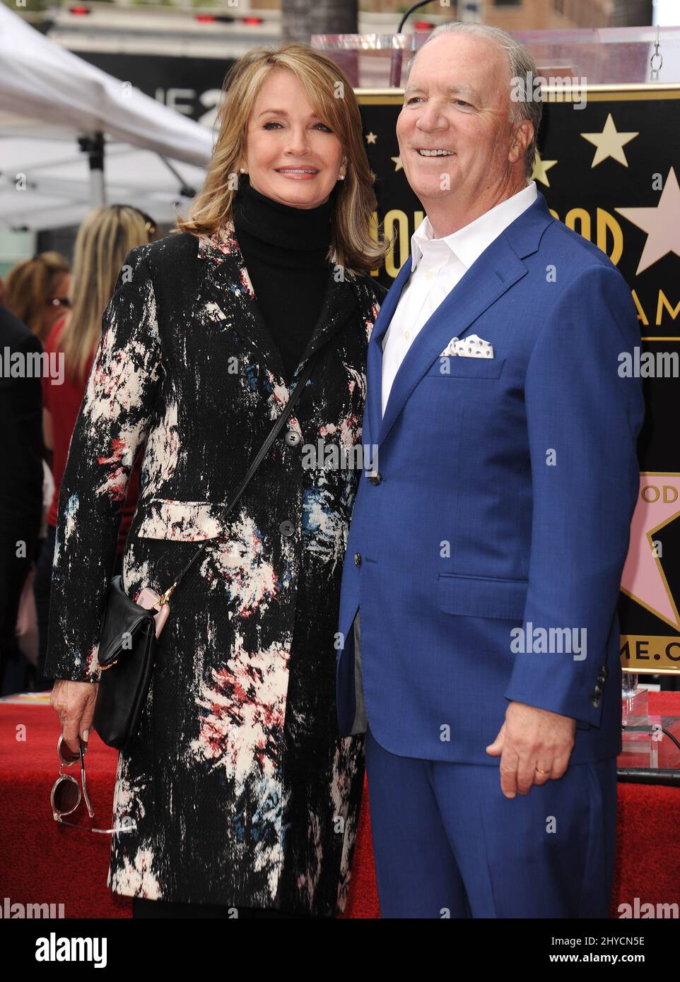 Ken Corday, Deidre Hall attending the Ken Corday Hollywood Walk Of Fame ...