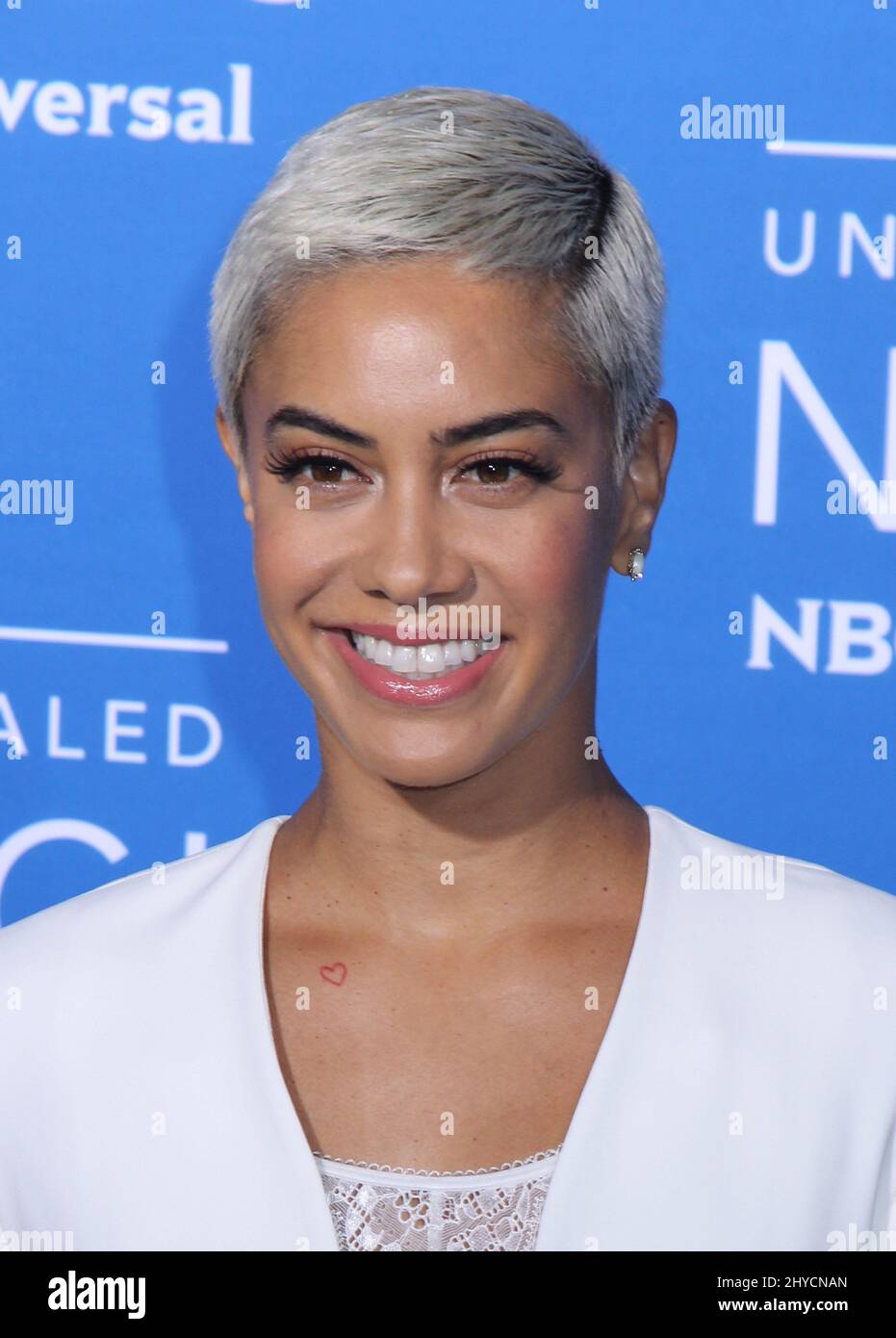 Sibley Scoles attending the NBCUniversal 2017 Upfront in New York Stock ...