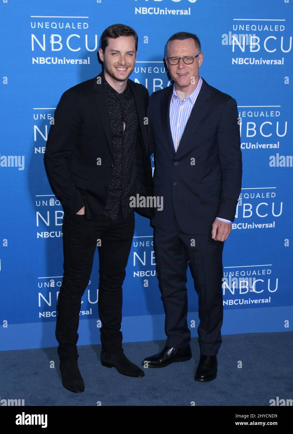 Jesse Lee Soffer & Jason Beghe attending the 2017 Upfront Held at Radio ...